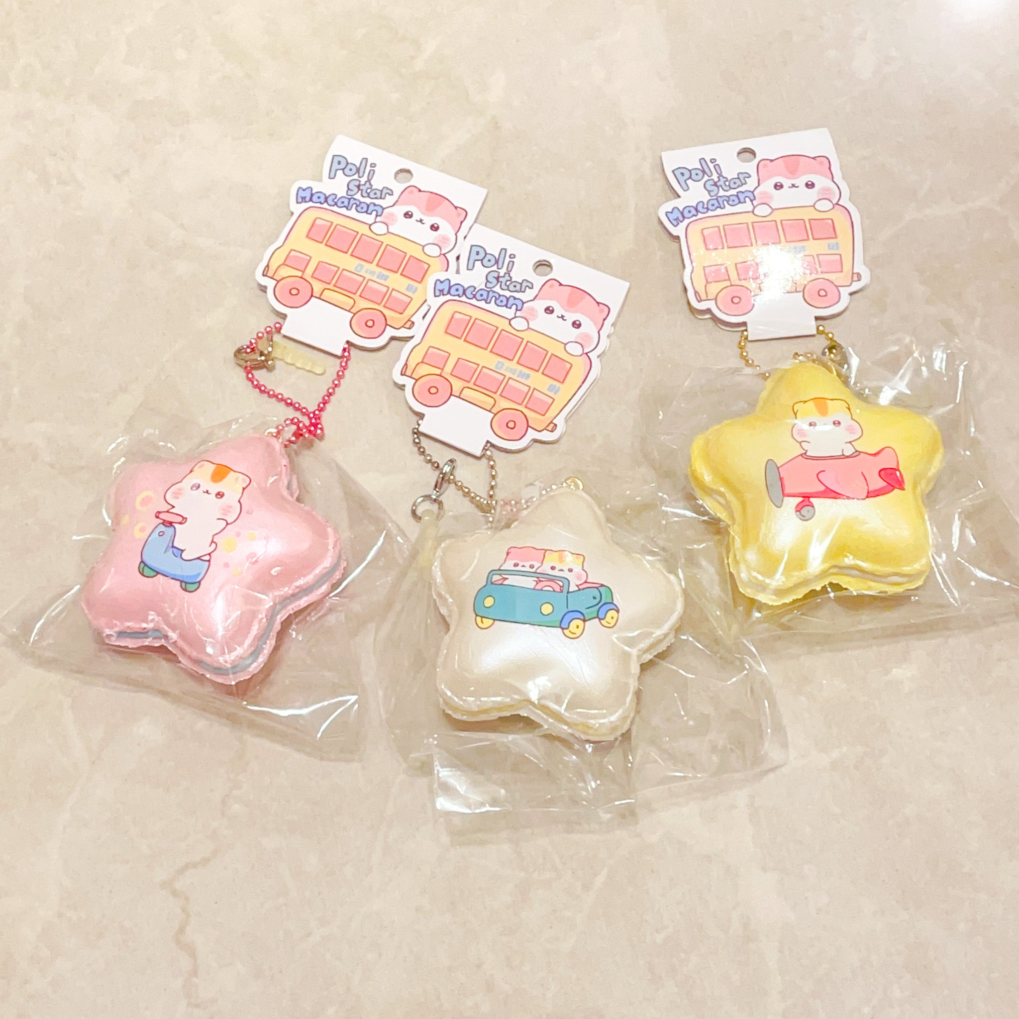 Poli Star Macaroon Squishy – taketherare
