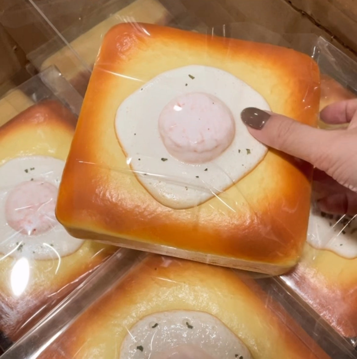Jumbo Fried Egg Toast – taketherare