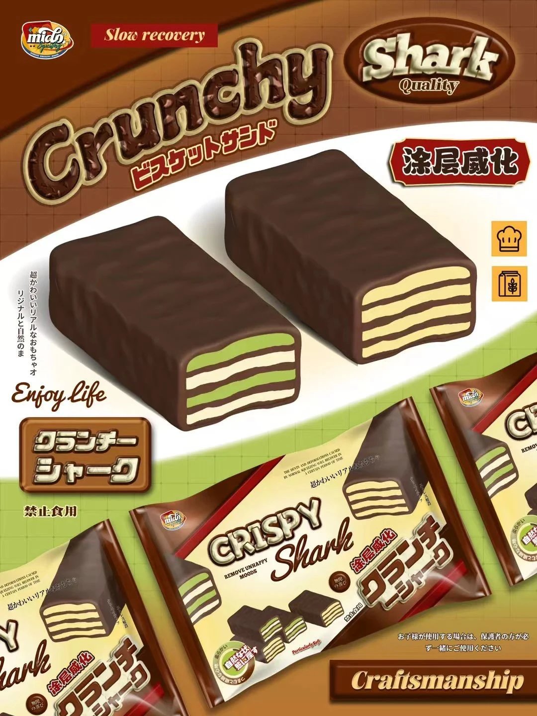 Mido Chocolate Wafer – taketherare