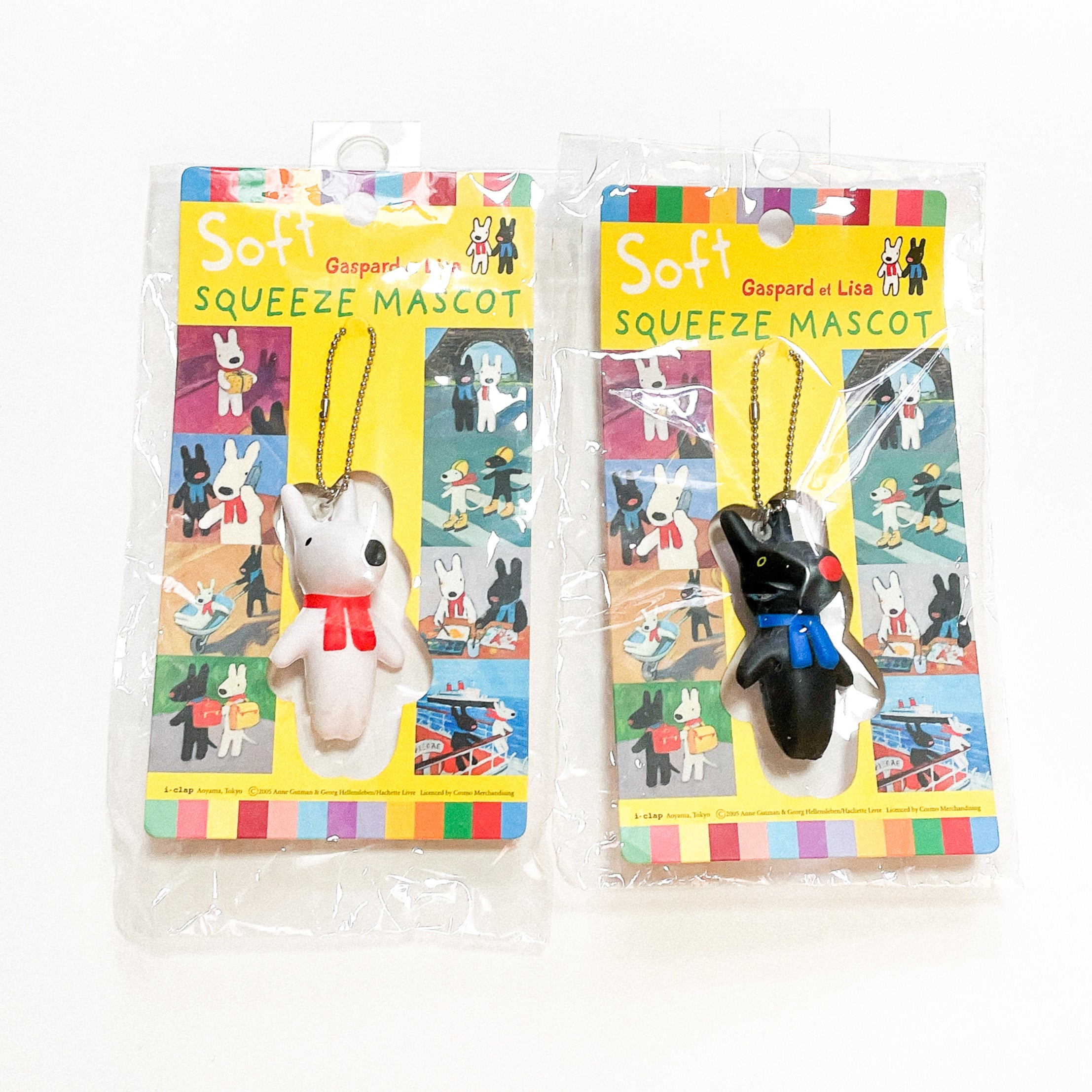 Gaspard et Lisa rabbit squishy set – taketherare