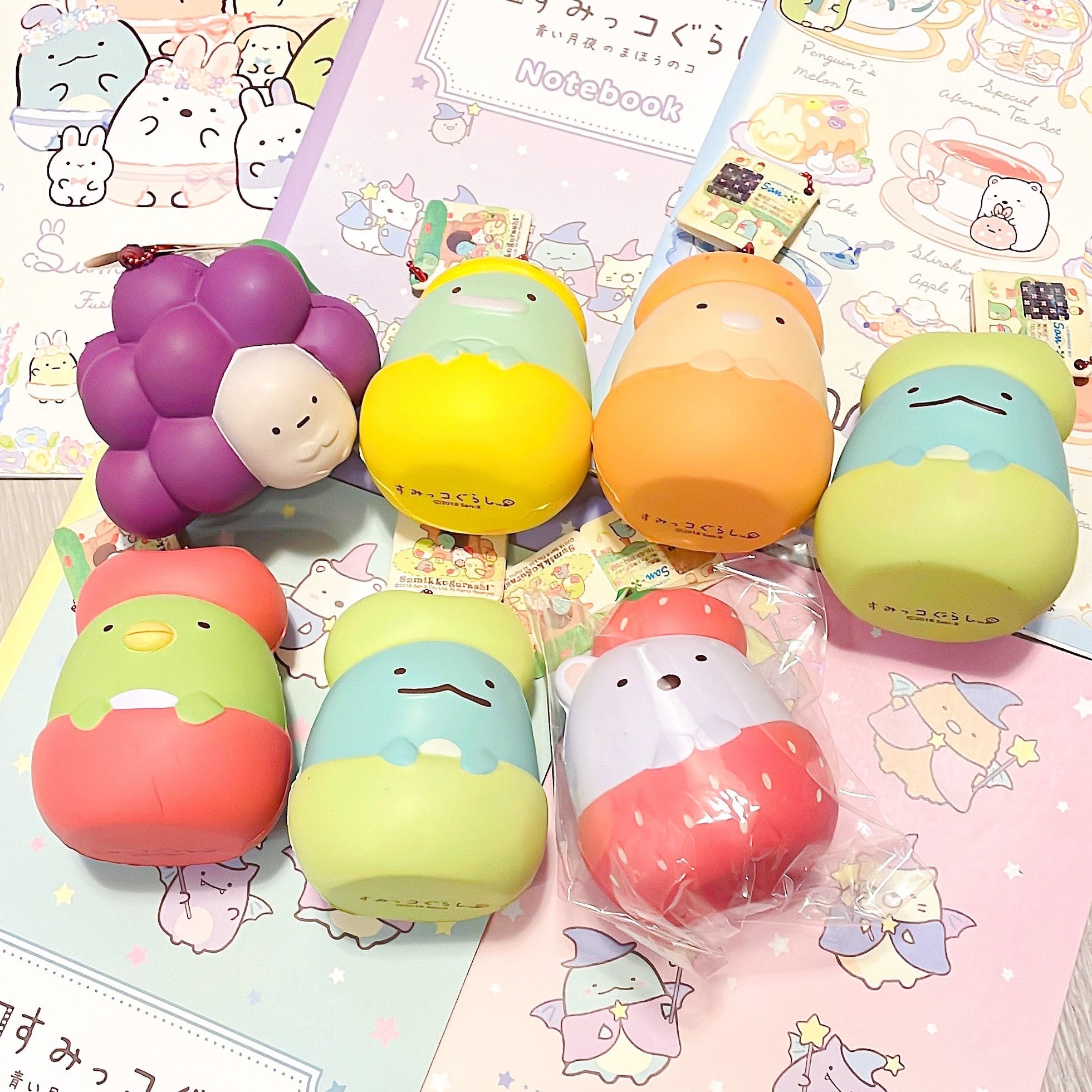 Sumikko fruit series squishy – taketherare